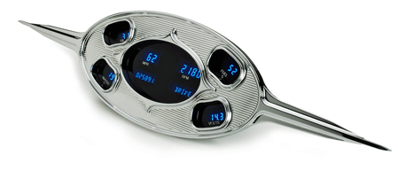 Find Dakota Digital Dash Universal 5 Hole Retrotech Gauge Cluster With ...